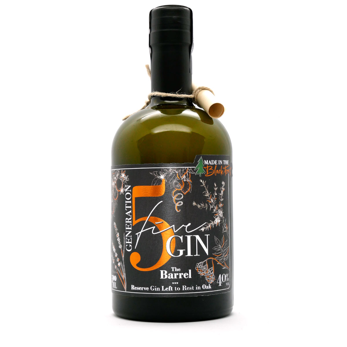The BARREL Generation 5 Gin - Black Forest Gin